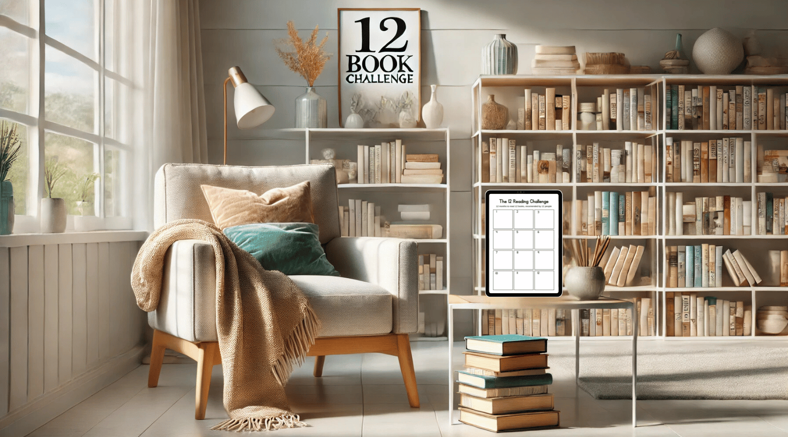 Master the 12 Book Challenge: Read 12 Books, 12 Friends, 12 Months ...