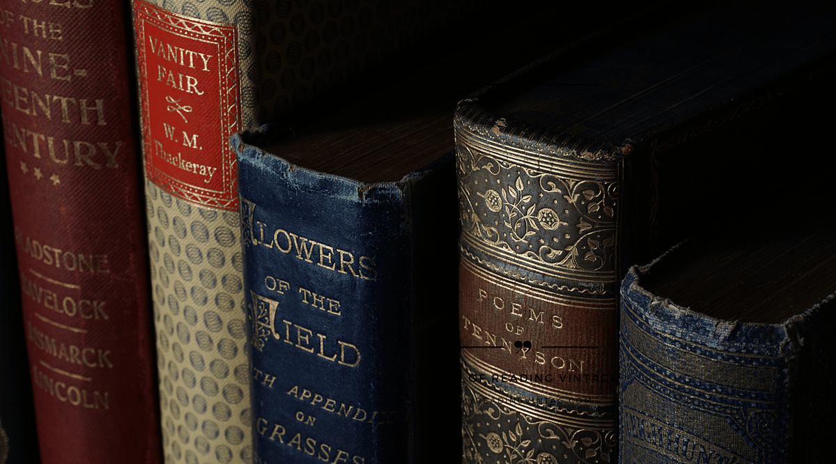 Displaying Vintage Books | Elegant Collector’s Guide - Reading Vintage