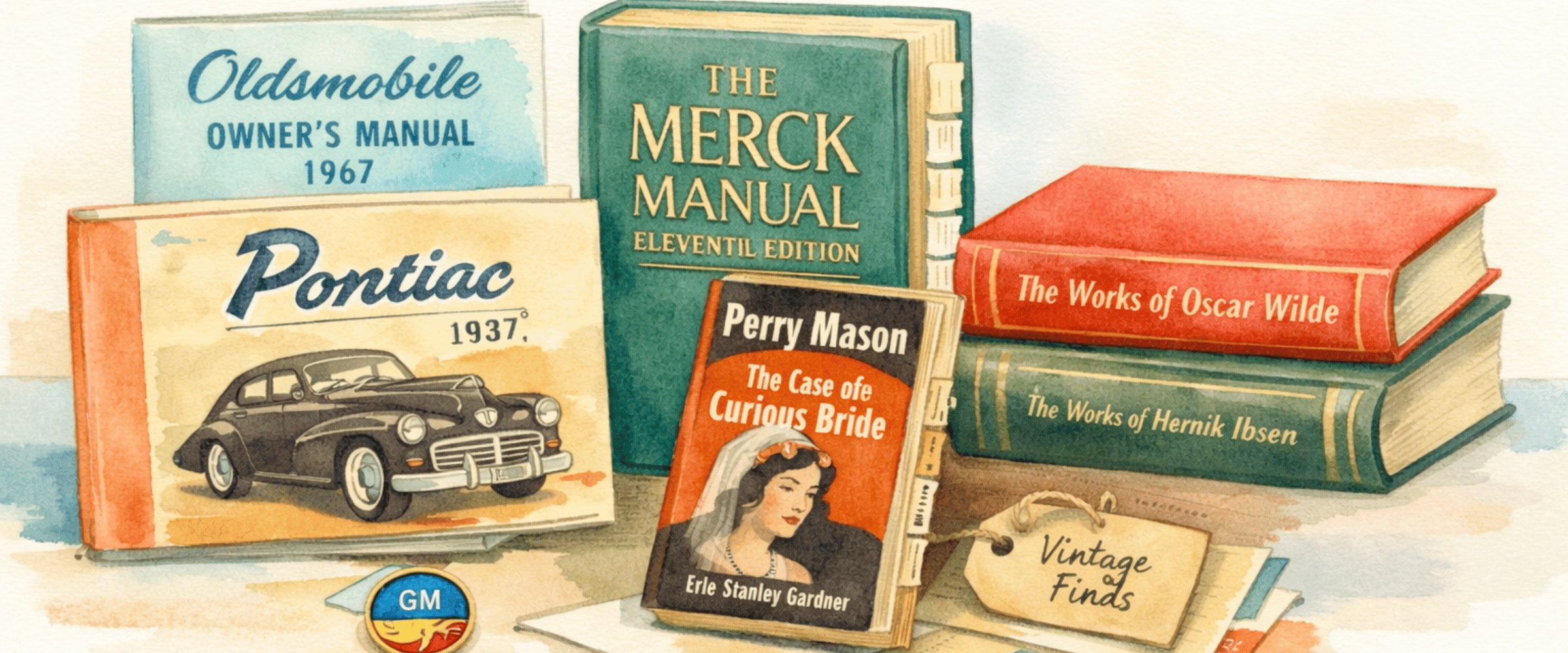 Vintage Manuals & Ephemera: Build a Mini-Collection From Mixed Finds ...