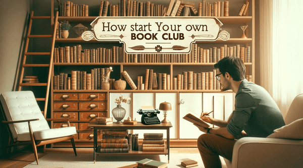 How to Start Your Own Antique Book Club - Reading Vintage