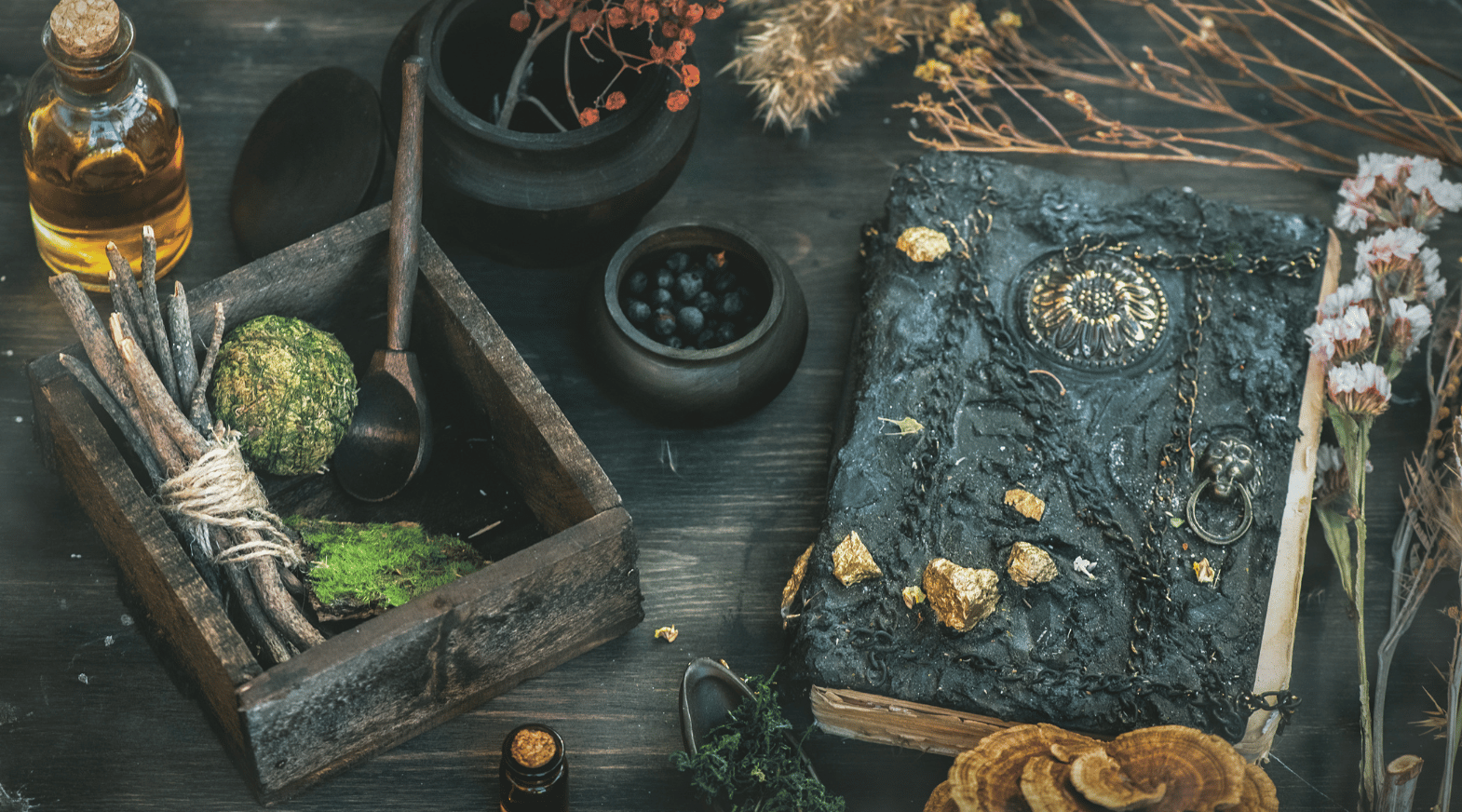 Antique Magic Book Guide: Grimoire, D&D, Vintage Sci-Fi & Cozy Fantasy ...