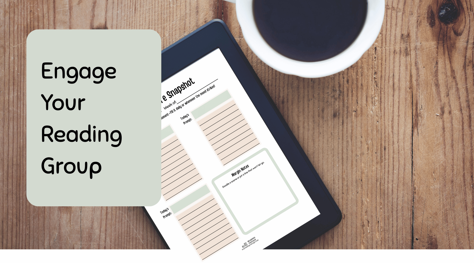 Essential Book Club Worksheet Collection: Engage Your Reading Group - Reading Vintage