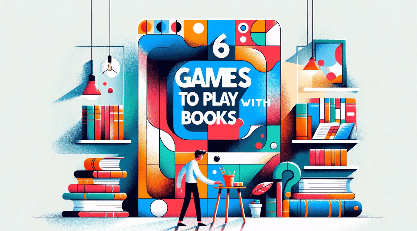 6 Games to Play with Books: Literary Fun for Everyone - Reading Vintage