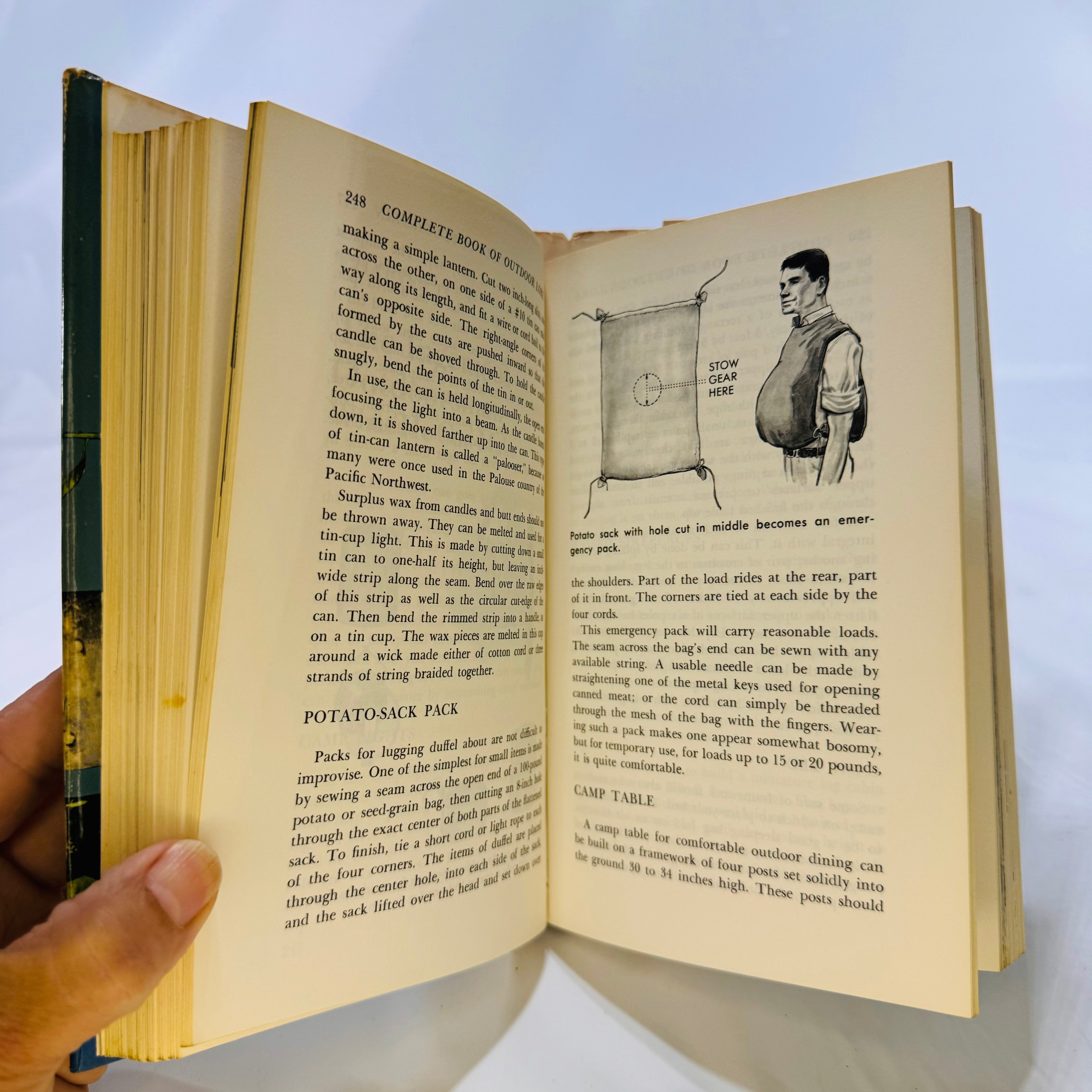 Complete Book of Outdoor Lore by Clyde Ormond 1964 Wilderness Guide ...