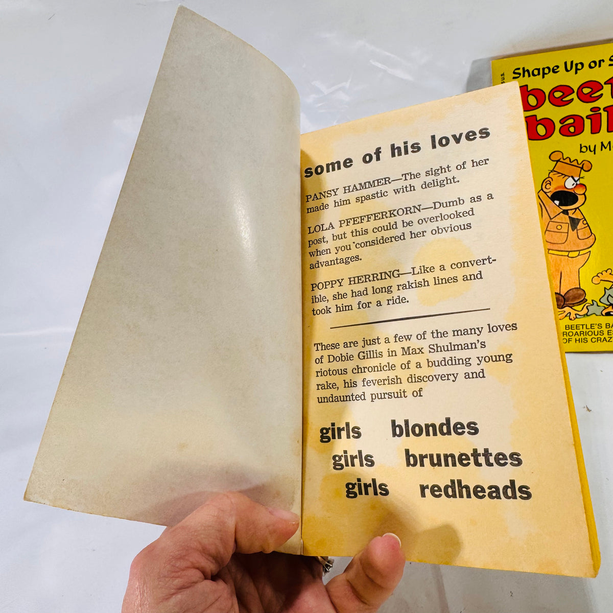 Vintage Paperback Books-Reading Vintage