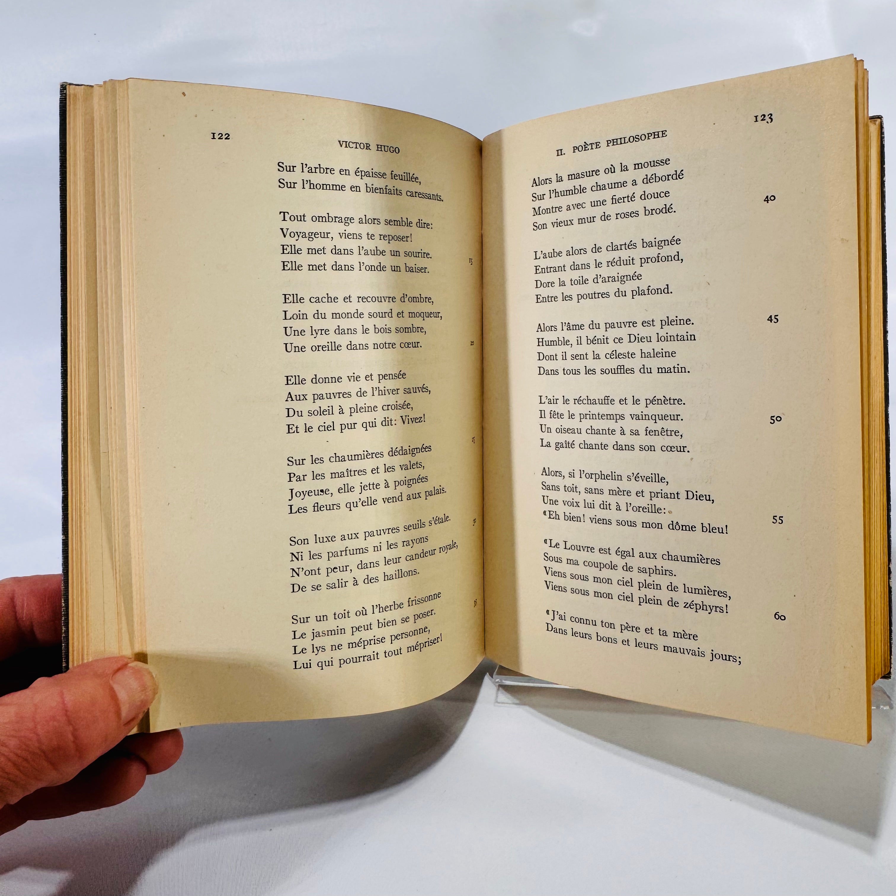 Vintage Hugo Poems 1908 – French Romantic Poetry - Reading Vintage