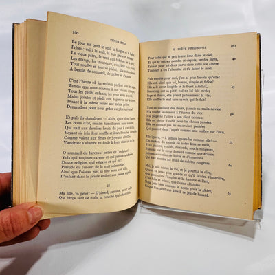 Vintage Hugo Poems 1908 – French Romantic Poetry - Reading Vintage