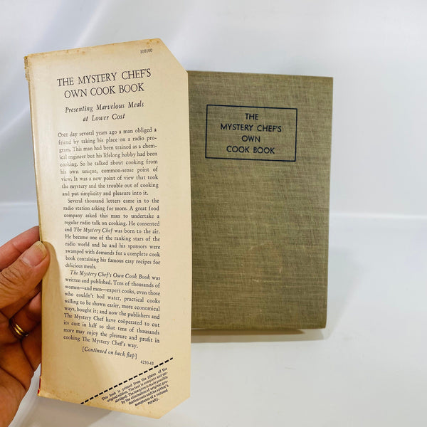 The Mystery Chef's Own Cookbook by John Macpherson 1945 - Reading Vintage
