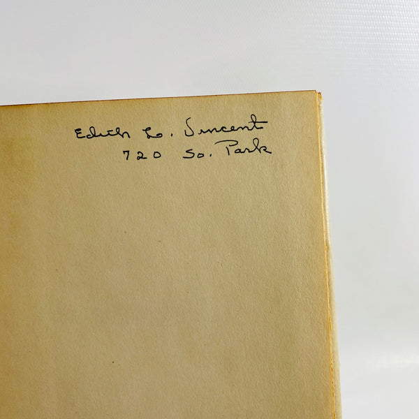 The Intruder by Helen Fowler 1952 Vintage Book - Reading Vintage