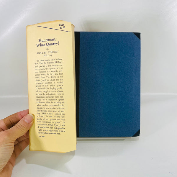 Huntsman, What Quarry poems Edna St. Vincent Millay 1939 Harper & Bro ...